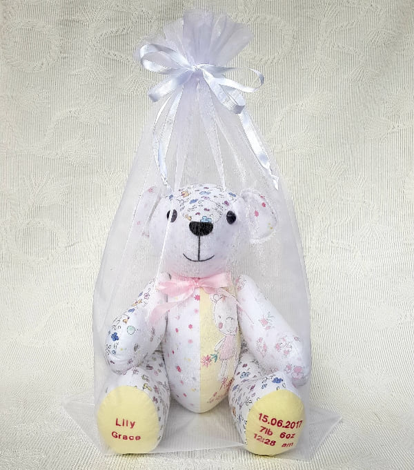 Memory Bear - Patch Design | Lily Grace Keepsakes